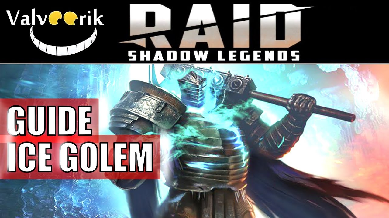 RAID: Shadow Legends *GUIDE* Ice Golem 13 - YouTube