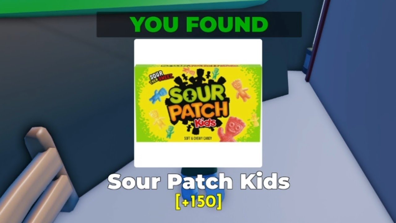 Find the Snacks - Where to Find the Sour Patch Kids (Roblox) - YouTube