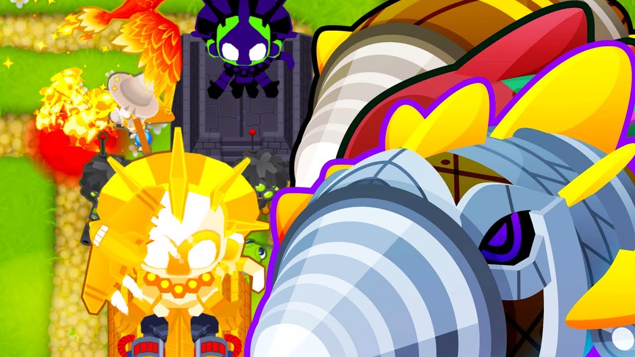 Challenging Elite Dreadbloon in BTD 6 using The Ultimate Crosspathing ...