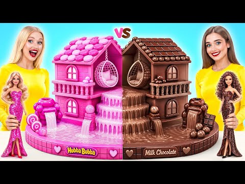 Harika Bir Bebek Evi İnşa Ediyoruz | Sakız mı Çikolata mı Yarışması Multi DO Girls