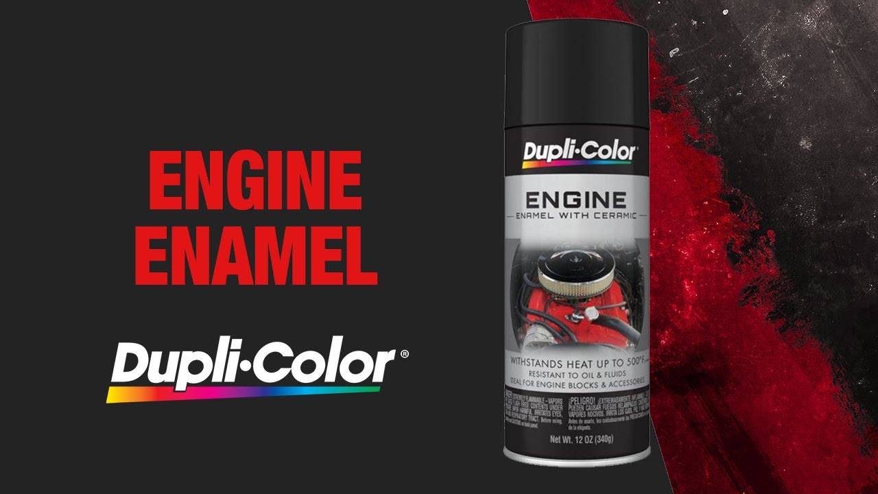 Dupli-Color® Engine Enamel with Ceramic® (short) - YouTube