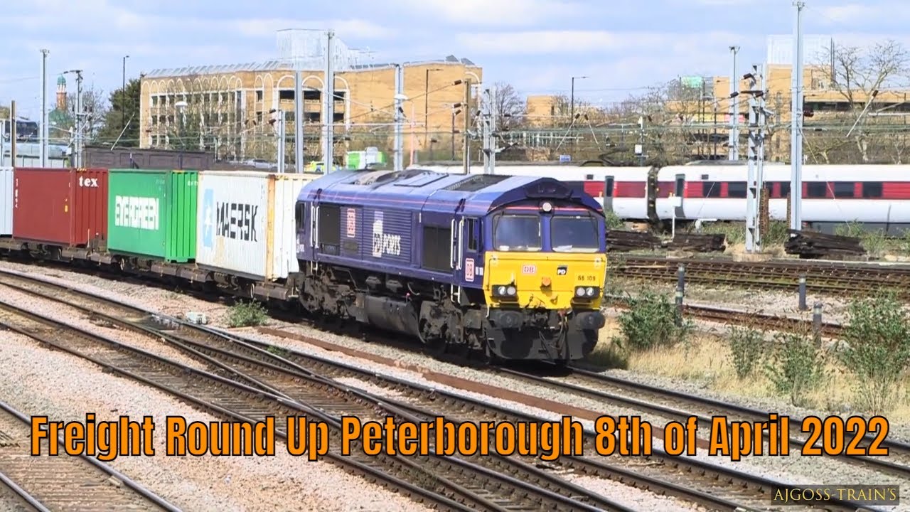 Uk Rail freight Peterborough 08/04/2022 #freight #freighttrain # ...