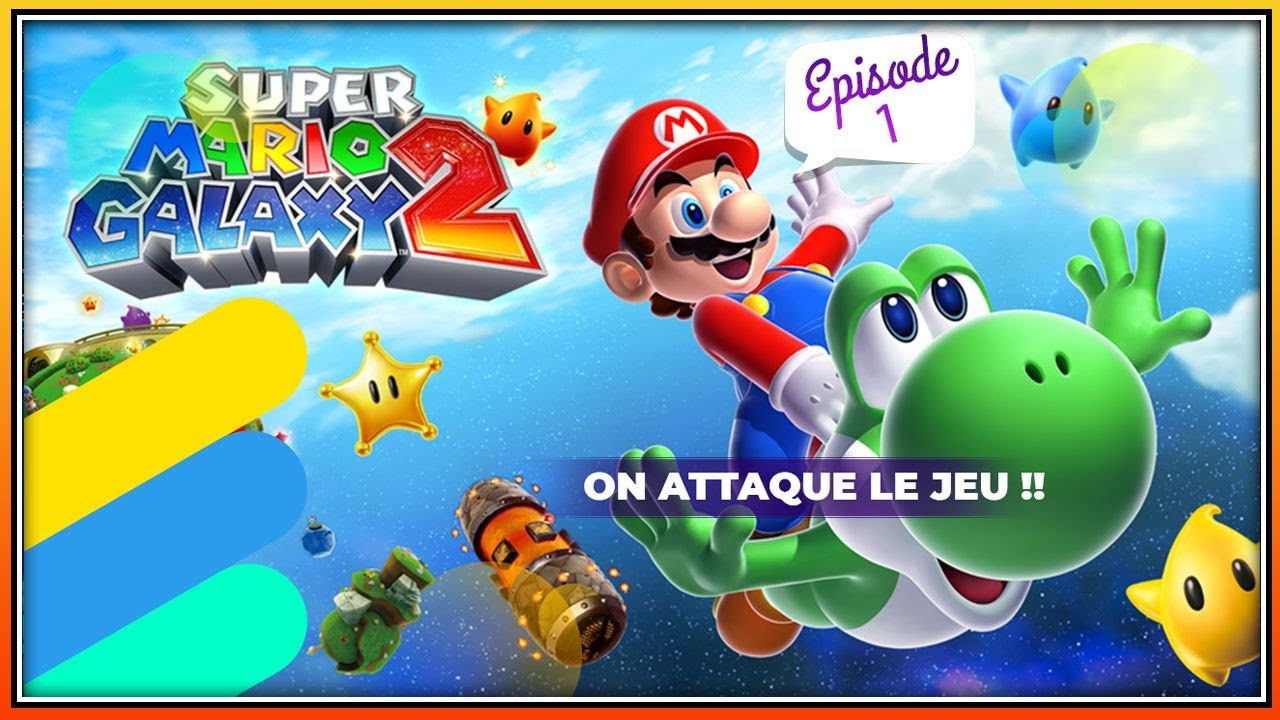 On se lance sur Super Mario galaxy II - YouTube