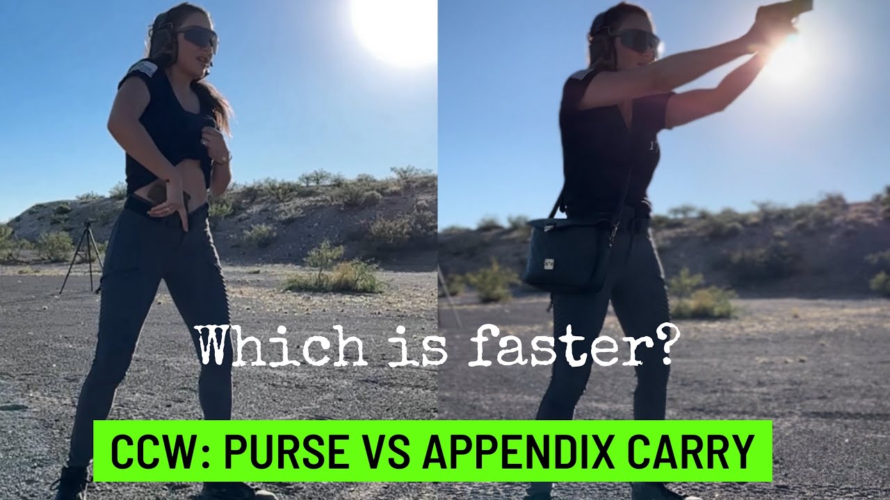 EDC: Appendix carry vs Purse - April Nicol - YouTube