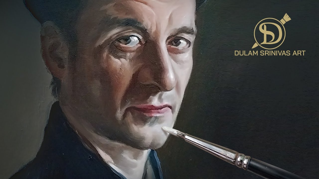 The Oil Portrait Process: Start to Finish | Dulam Srinivas - YouTube