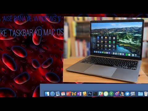 Mac OS taskbar - YouTube