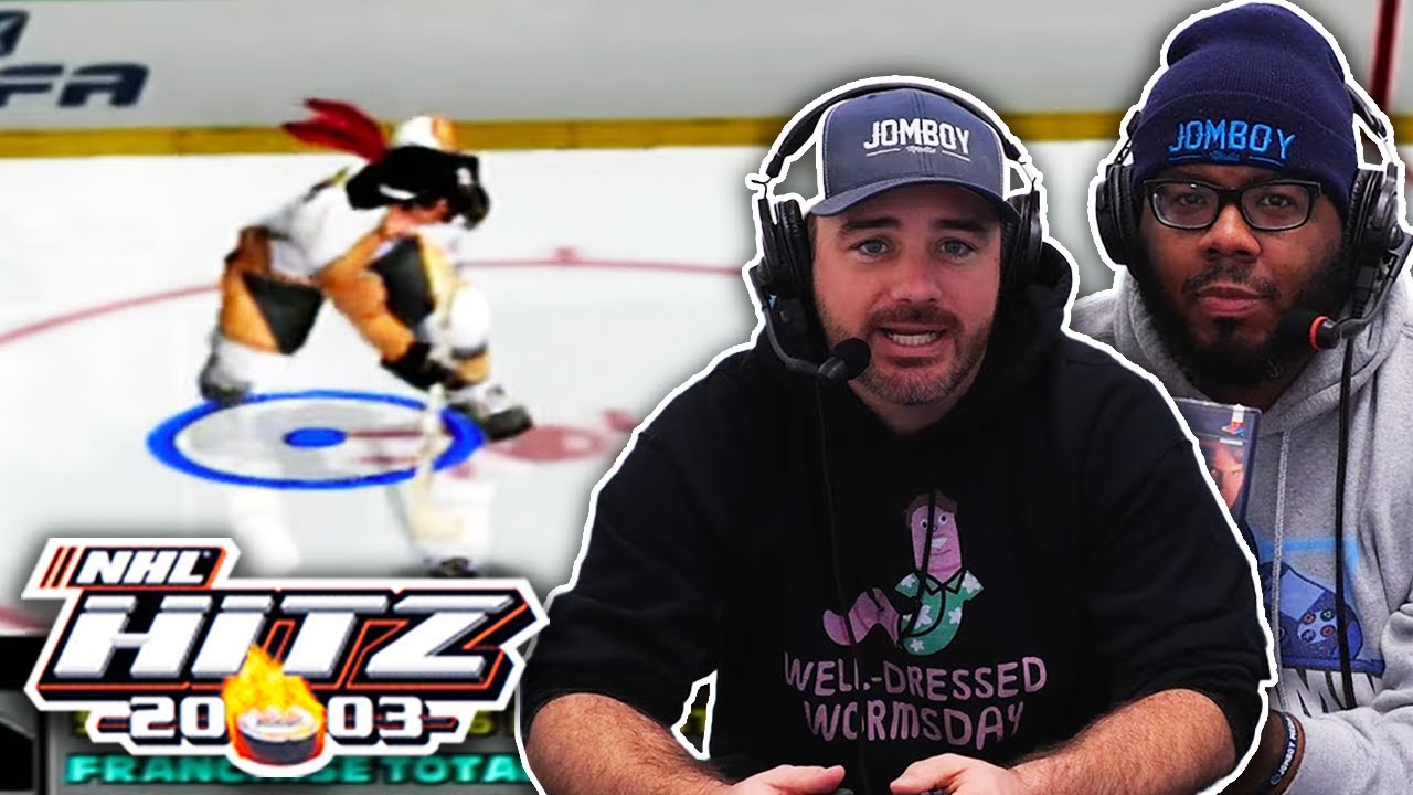 Can we hit 20 opponents and WIN the game?! (NHL Hitz 2003) - YouTube