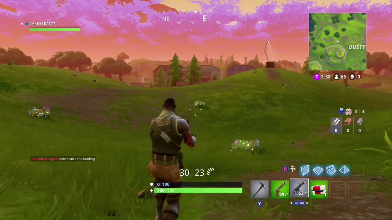 Playing fortnight - YouTube