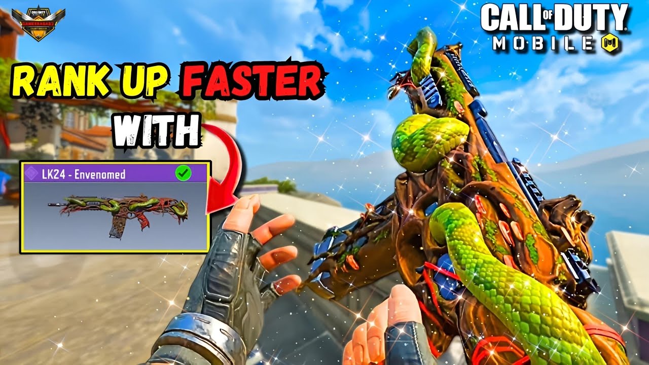 RANK UP FASTER With LK24 // BEST GUNSMITH + GAMEPLAY // CALL OF DUTY ...
