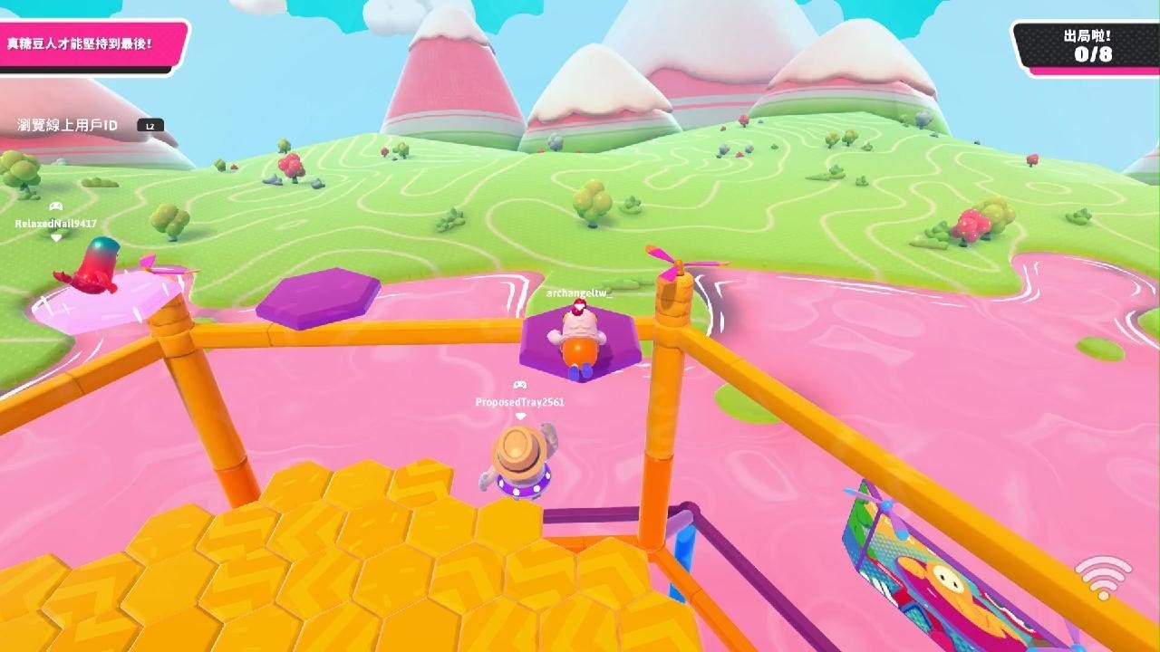 Fall Guys_蜂窩迷圖（決賽） - YouTube