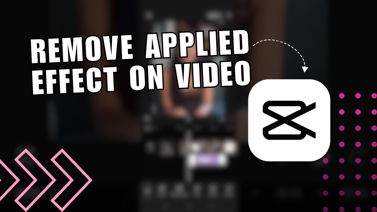👍 EXPERT: How to Remove Applied Effect on Video in Capcut PC | Tutorial - YouTube