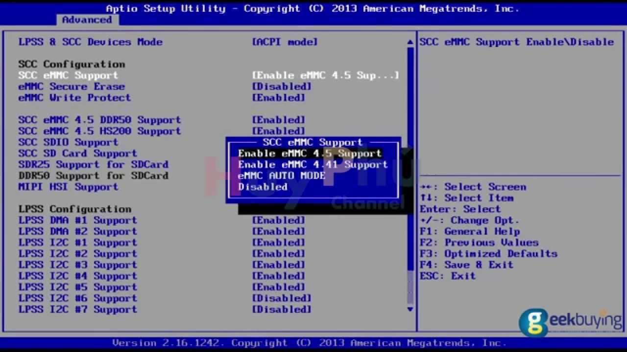 Review thiết lập cài đặt Bios trên MINIX NEO Z64W - YouTube