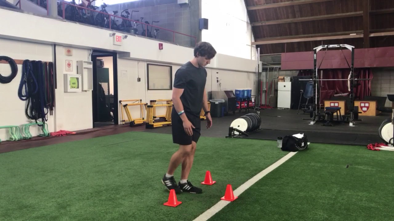 Single Leg 3 Way Touches - YouTube