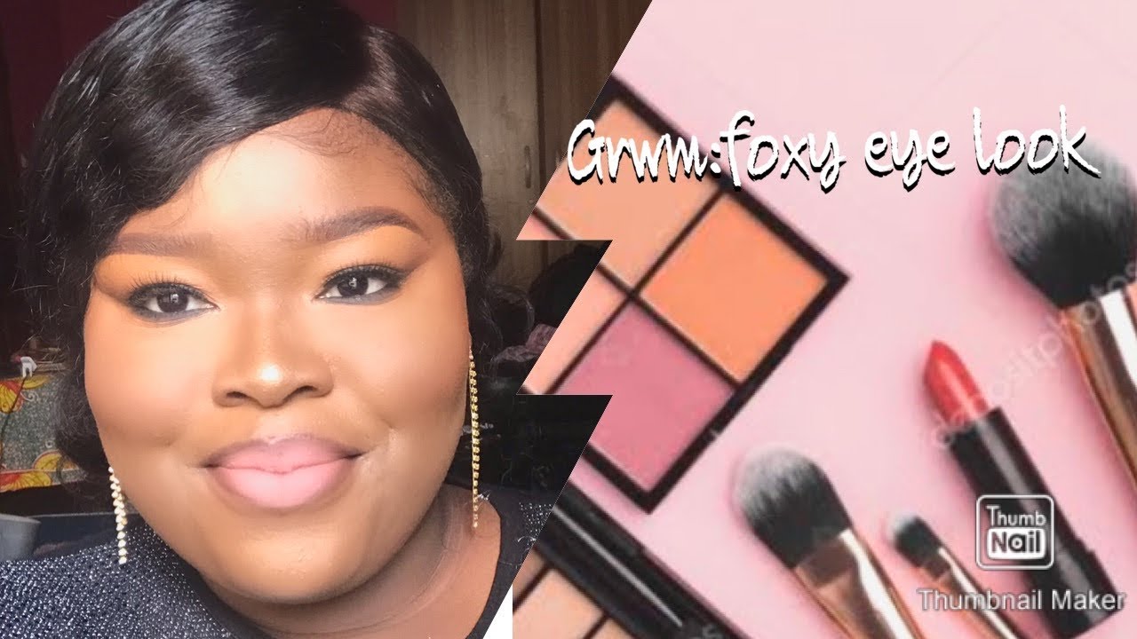 How to achieve a foxy eye look - YouTube