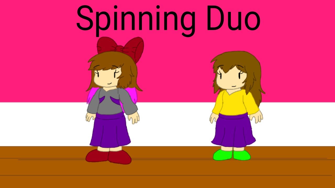 Relina and Sarah Spinning Duo Animation - YouTube