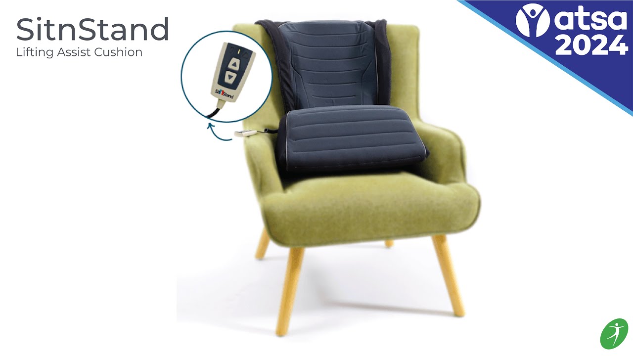 SitnStand Lift Assist Cushion | ATSA 2024 - YouTube