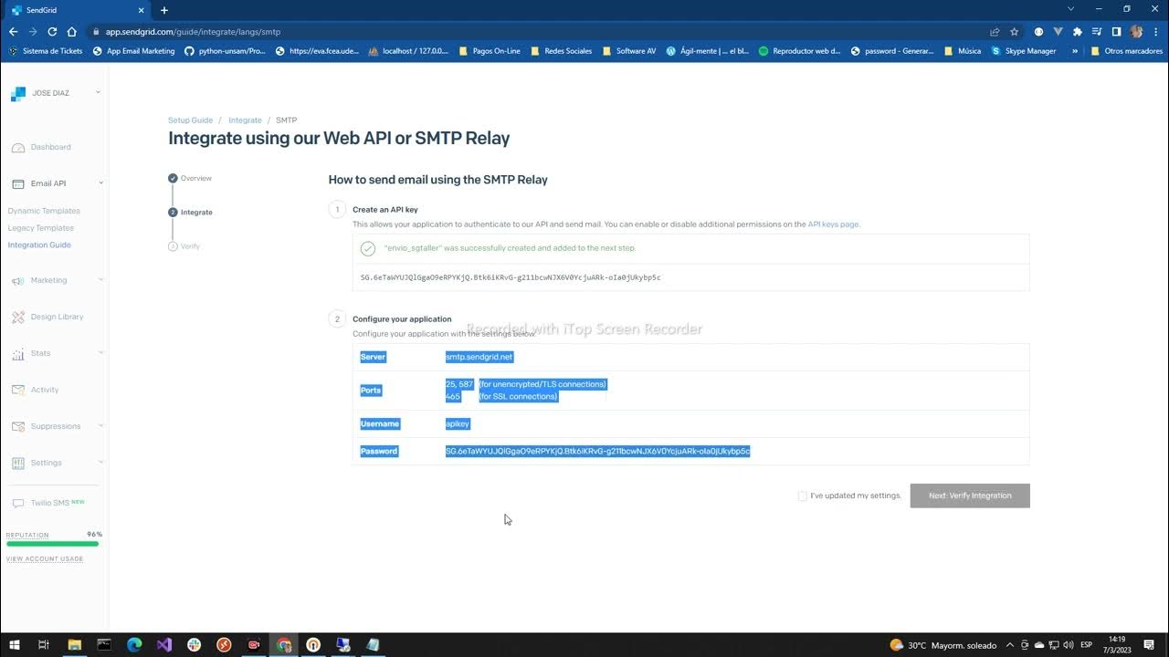 SGTaller - Módulo de Servicio Técnico - Configurar Correo con Sendgrid ...