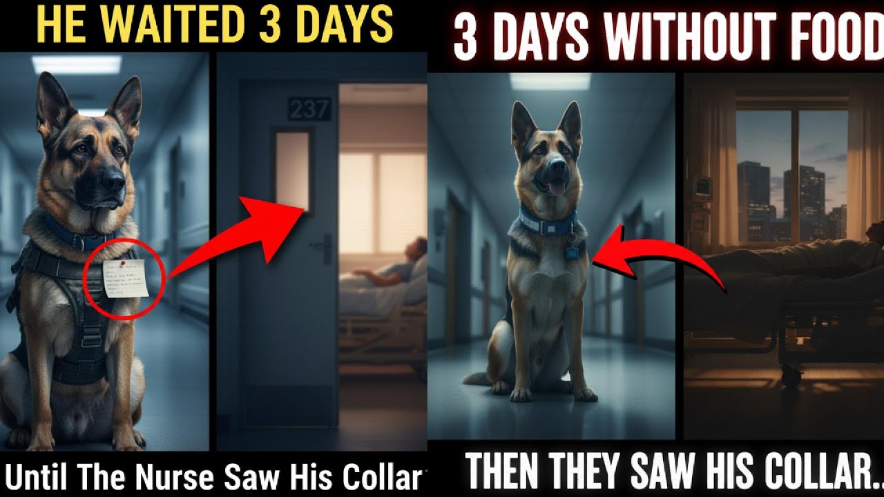 Why Did This Dog Wait 3 Days Outside a Hospital? - YouTube