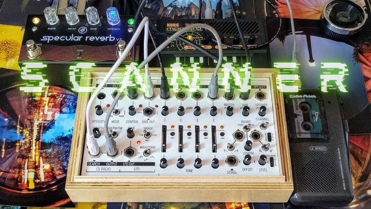 Koma Field Kit + Korg Monotron Delay // Scanner - YouTube