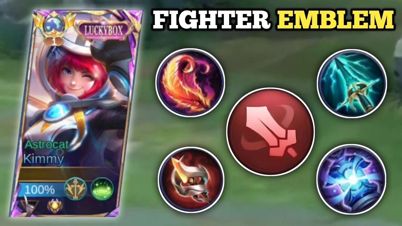 REASON WHY KIMMY FIGHTER EMBLEM IS THE NEW META! (100% broken!💀) KIMMY ...