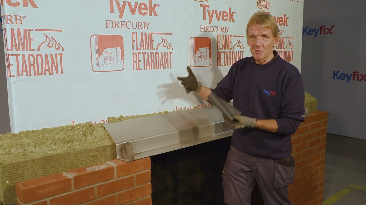About Keyfix Non-Combustible Cavity Tray Lintel - YouTube