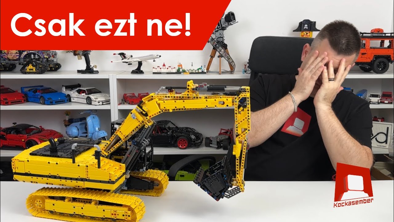 A szépség nem minden - Lego 42131 markoló by schwaiwal - Technic Szerda ...