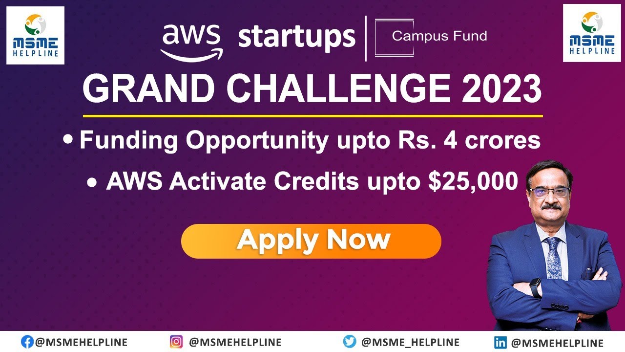 Student Startup Challenge: AWS & Campus Fund announce Investment of upto 4 crores for Students ...