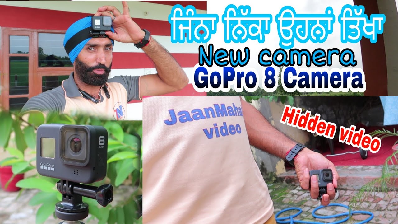 Go Pro 8 Camera Punjab India Jina Nika Ona Tikha Gopro Hero 8 Black Action Camera