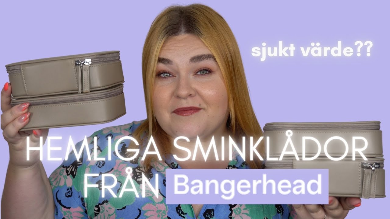 BANGERHEAD SLÄPPER FYRA STYCKEN HELT SJUKA SMINKBOXAR?? - YouTube