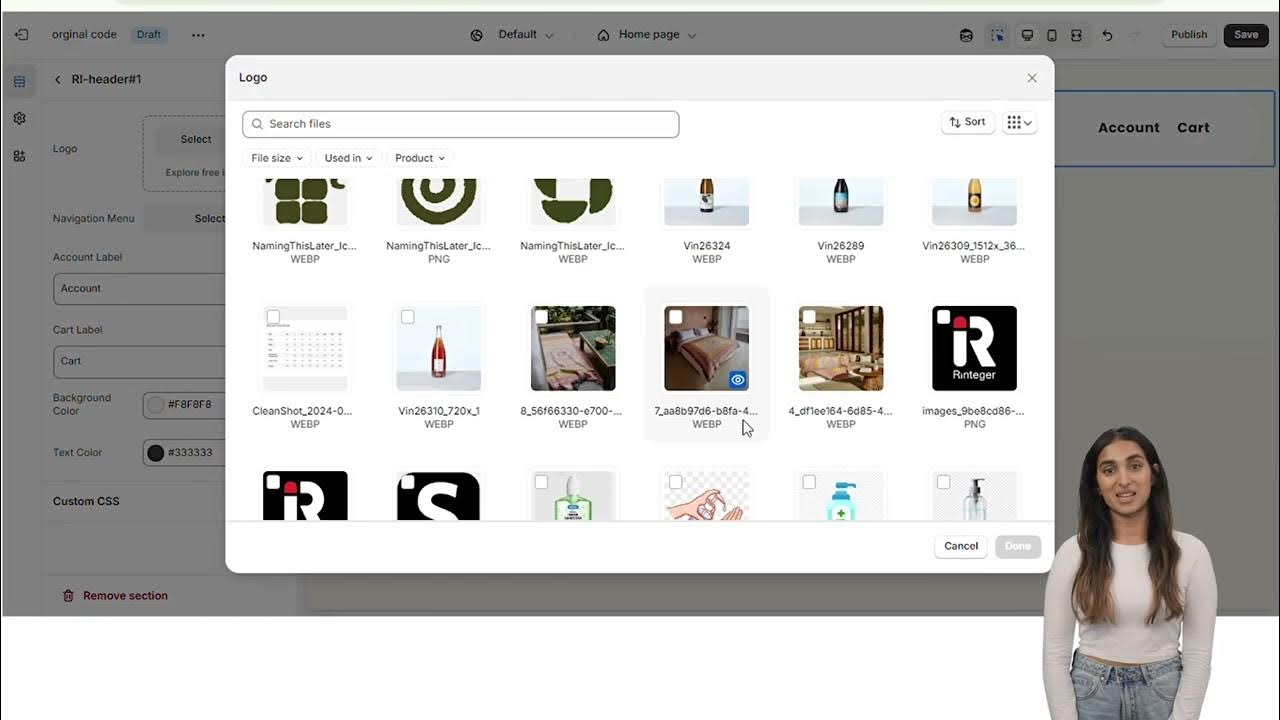 How to Add Header 1 to Your Shopify Store - YouTube