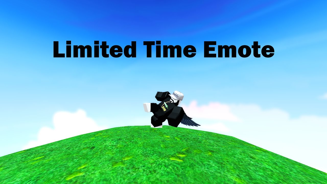 Limited Time Emote...Get before it ends.. - YouTube