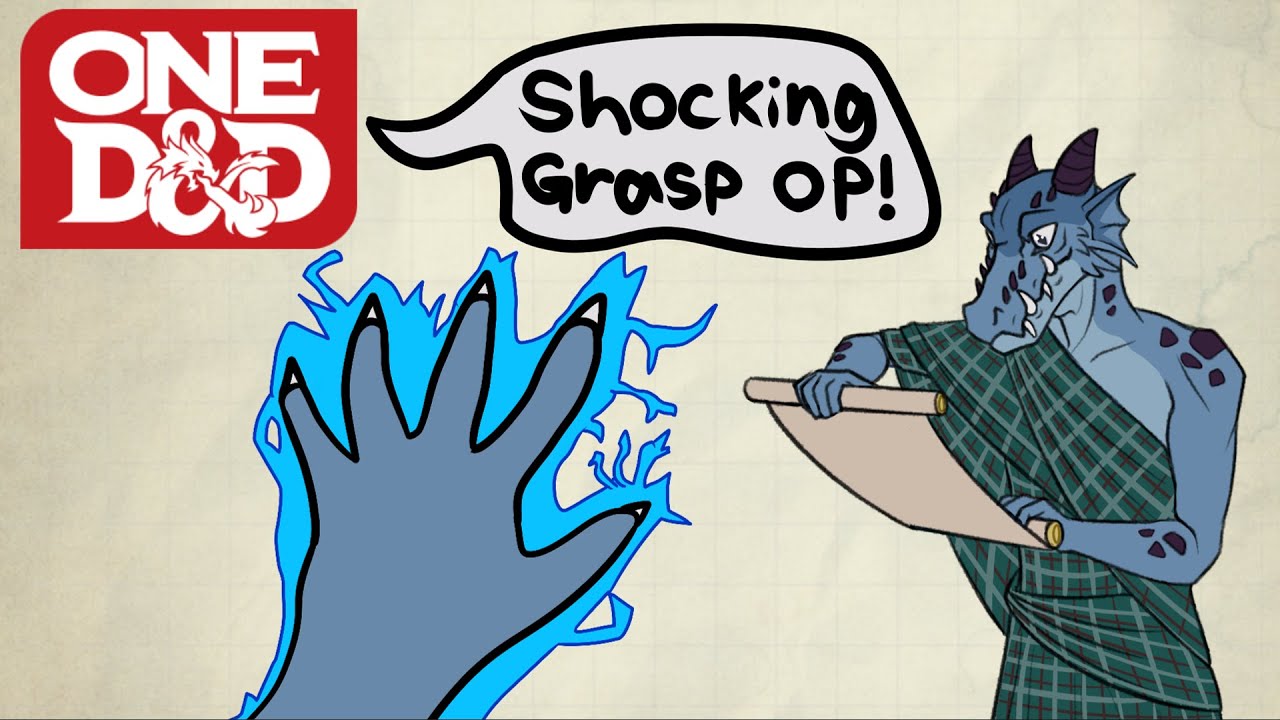 Shocking Grasp is even more USELESS in One D&D! - Bastions and Cantrips ...