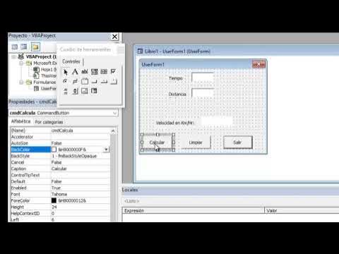 Velocidad en Visual Basic para aplicaciones - YouTube