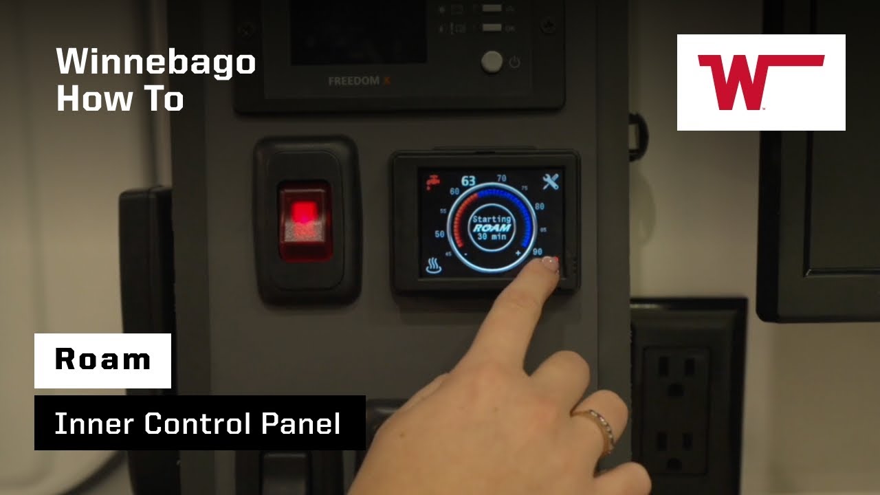 Winnebago Roam How To: Inner Control Panel - YouTube