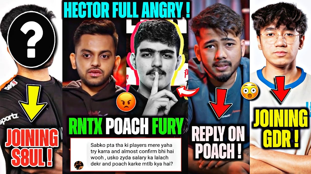 Neyo Join GDR🤯 RNTx POACH Fury -Scout REPLY😱 Hector ANGRY on RNTX😡 OG ...