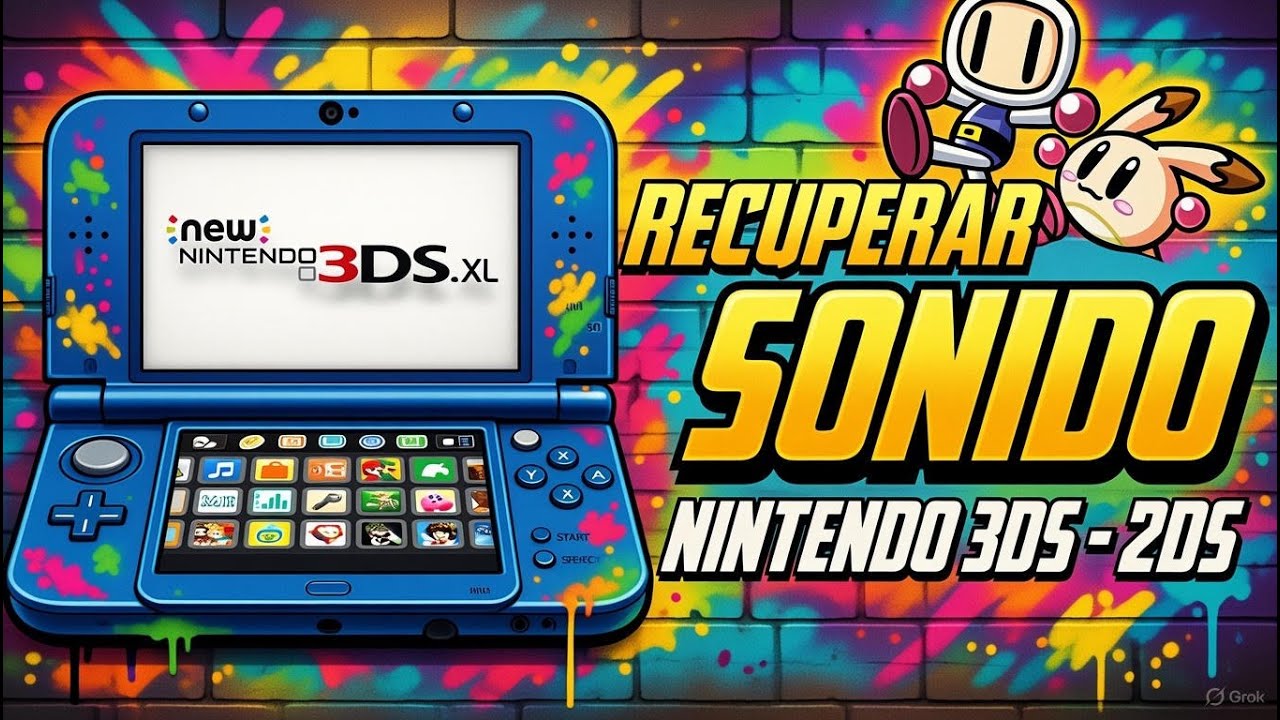 Cómo Recuperar Sonido en Nintendo 3DS/2DS [2025] 🎮 DSP1 - YouTube