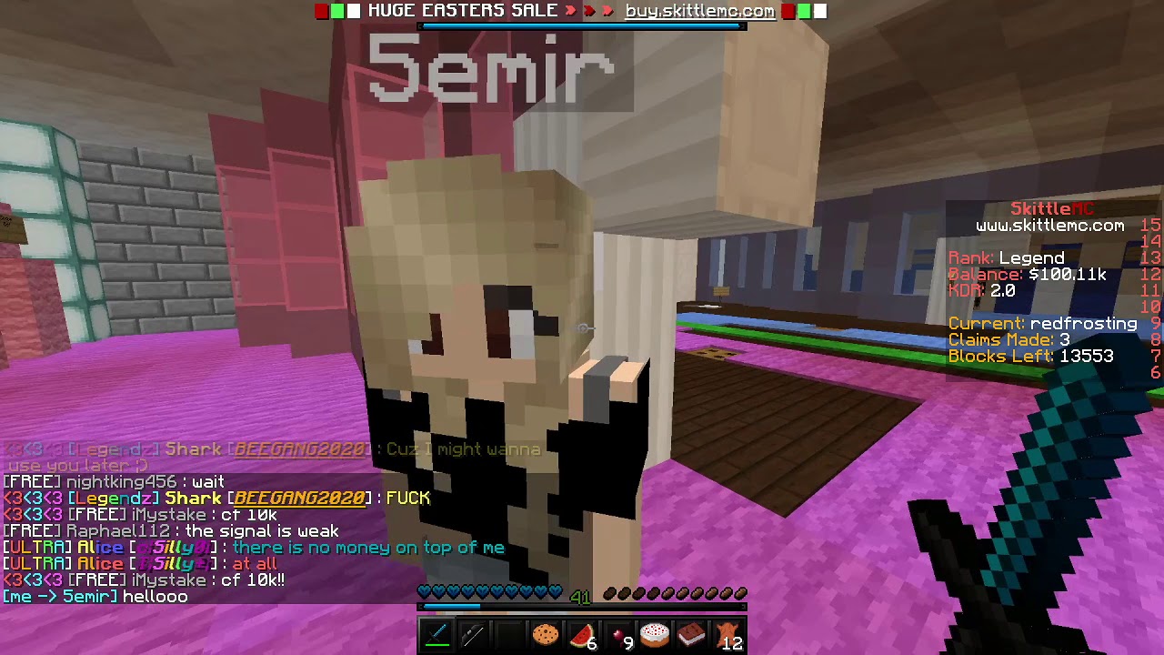 TRYING TO GET A GIRLFIEND on SkittleMC #3 - YouTube