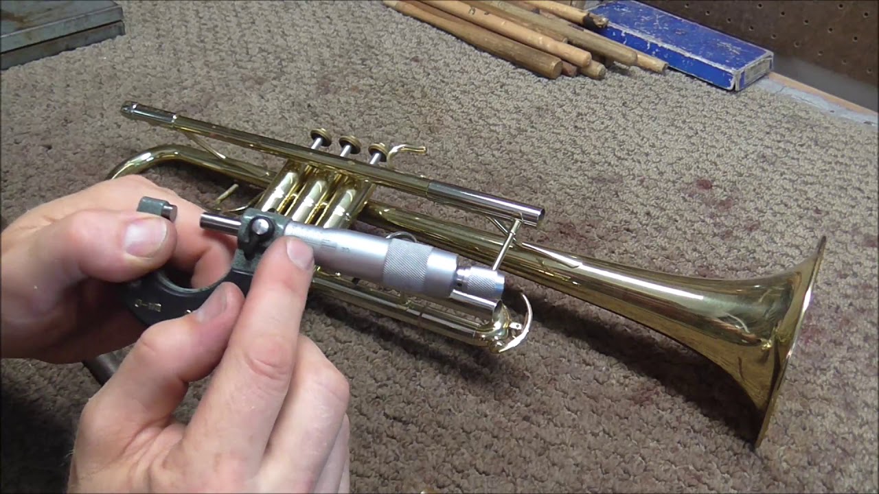How To Measure The Bore Size On Brass Instruments YouTube