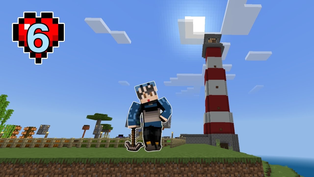 Minecraft let's play eps 6 (Mercusuar & storage room) - YouTube