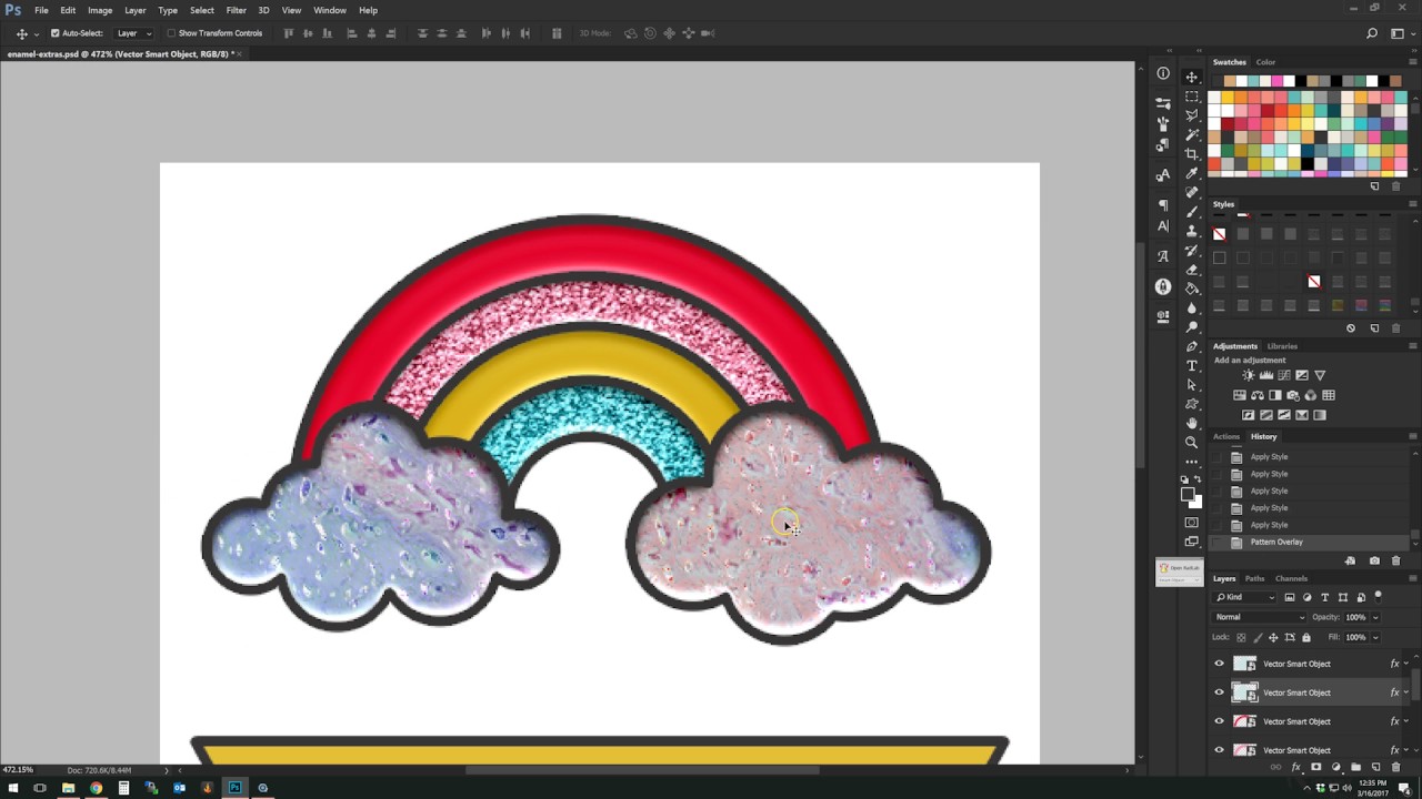 Glittery Enamel Styles - Enamel Pin Builder Add On - YouTube