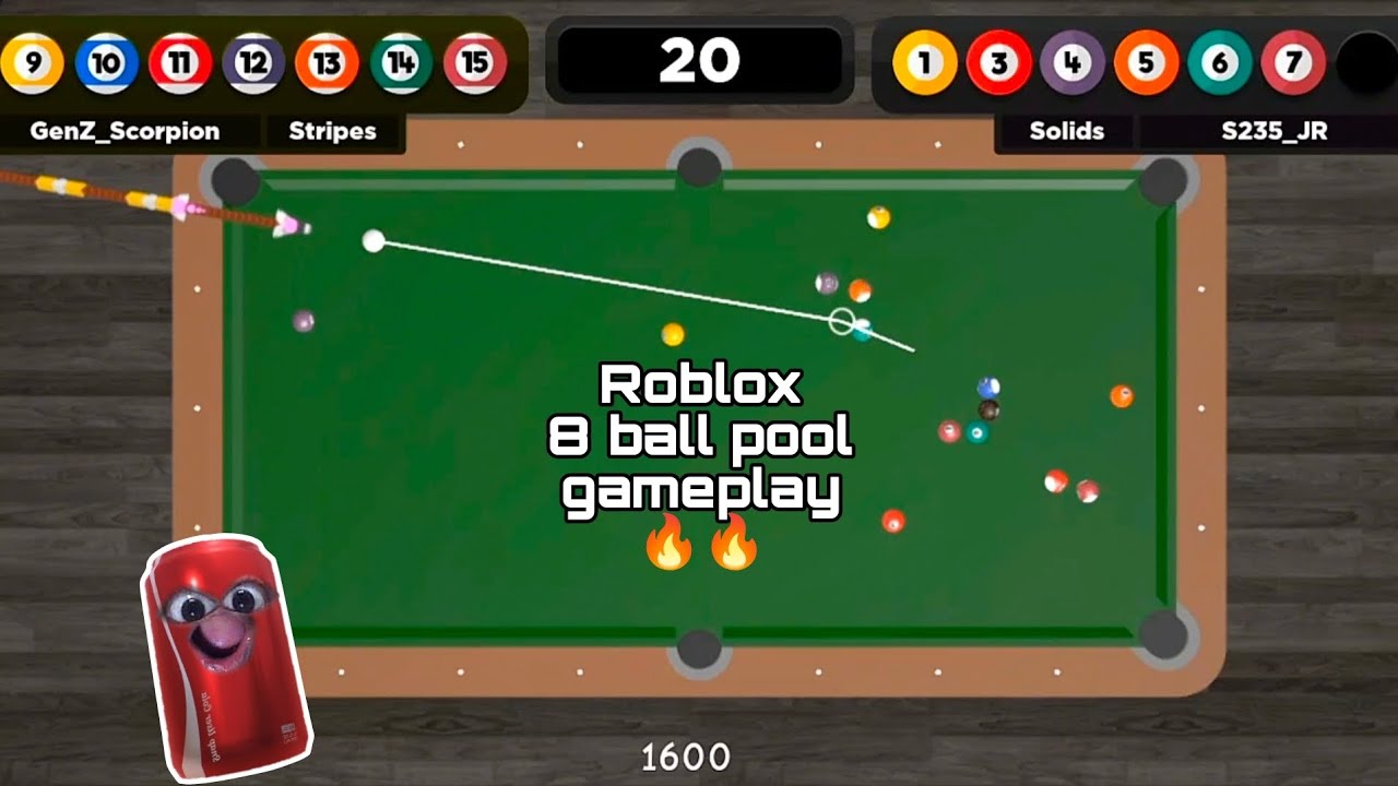 ROBLOX 8 BALL POOL GAMEPLAY🔥🔥 - YouTube