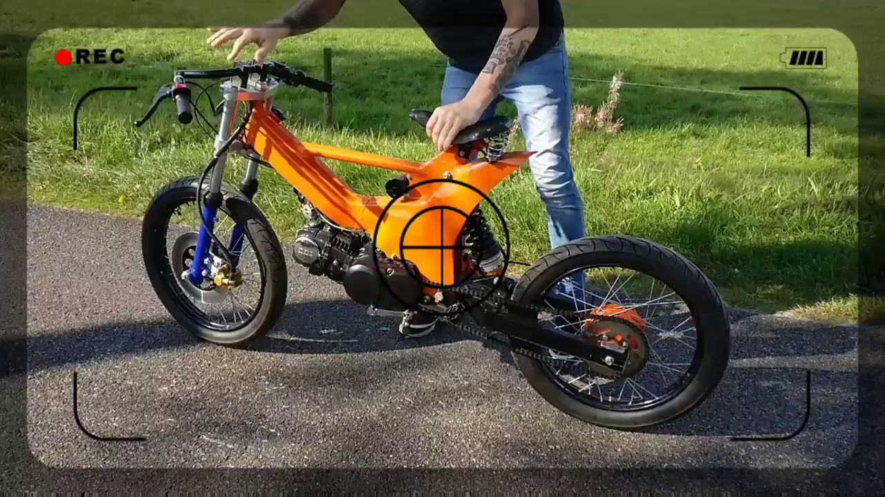 Puch Maxi S | 125ccm Umbau - YouTube