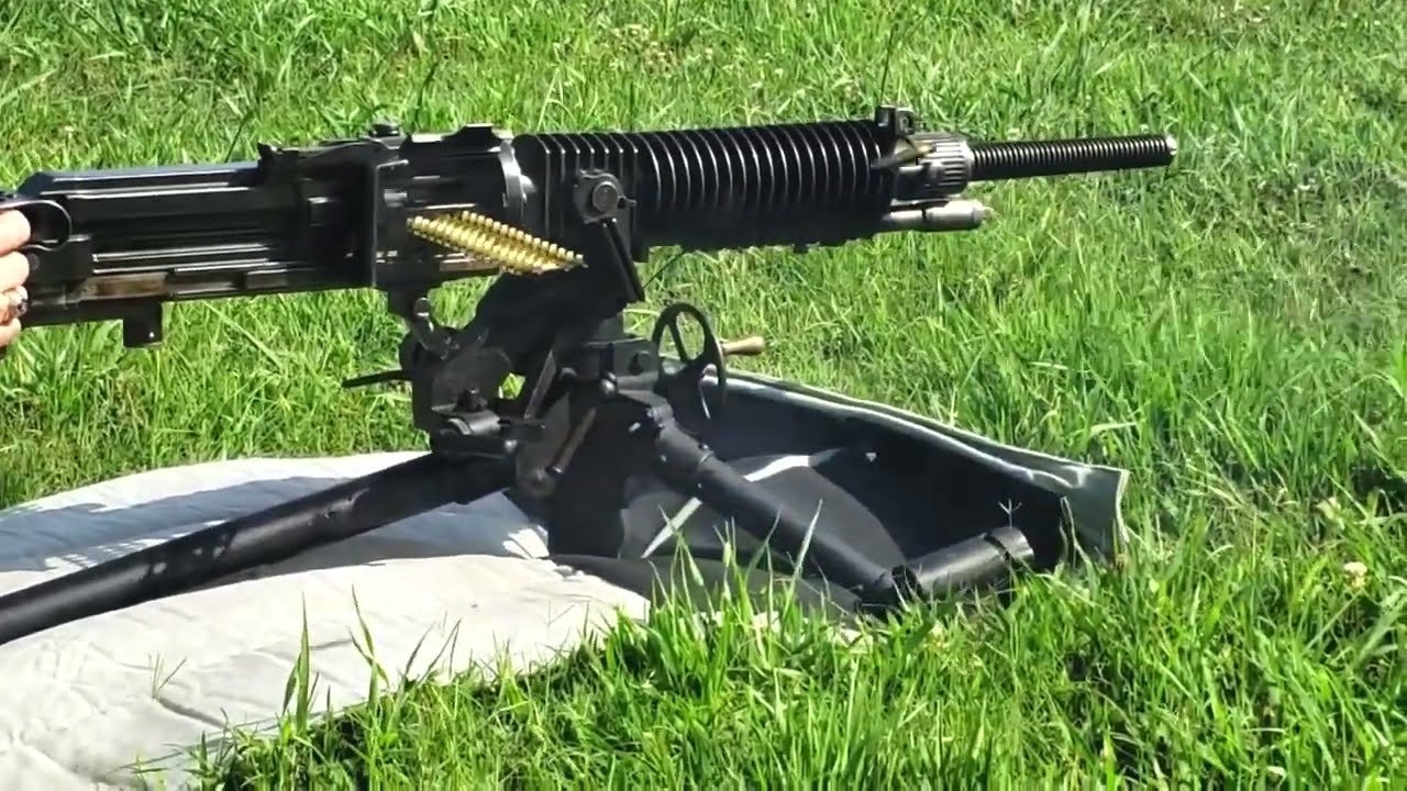 Shooting Sounds Compilation Of WW1 Heavy Machine Gun - YouTube