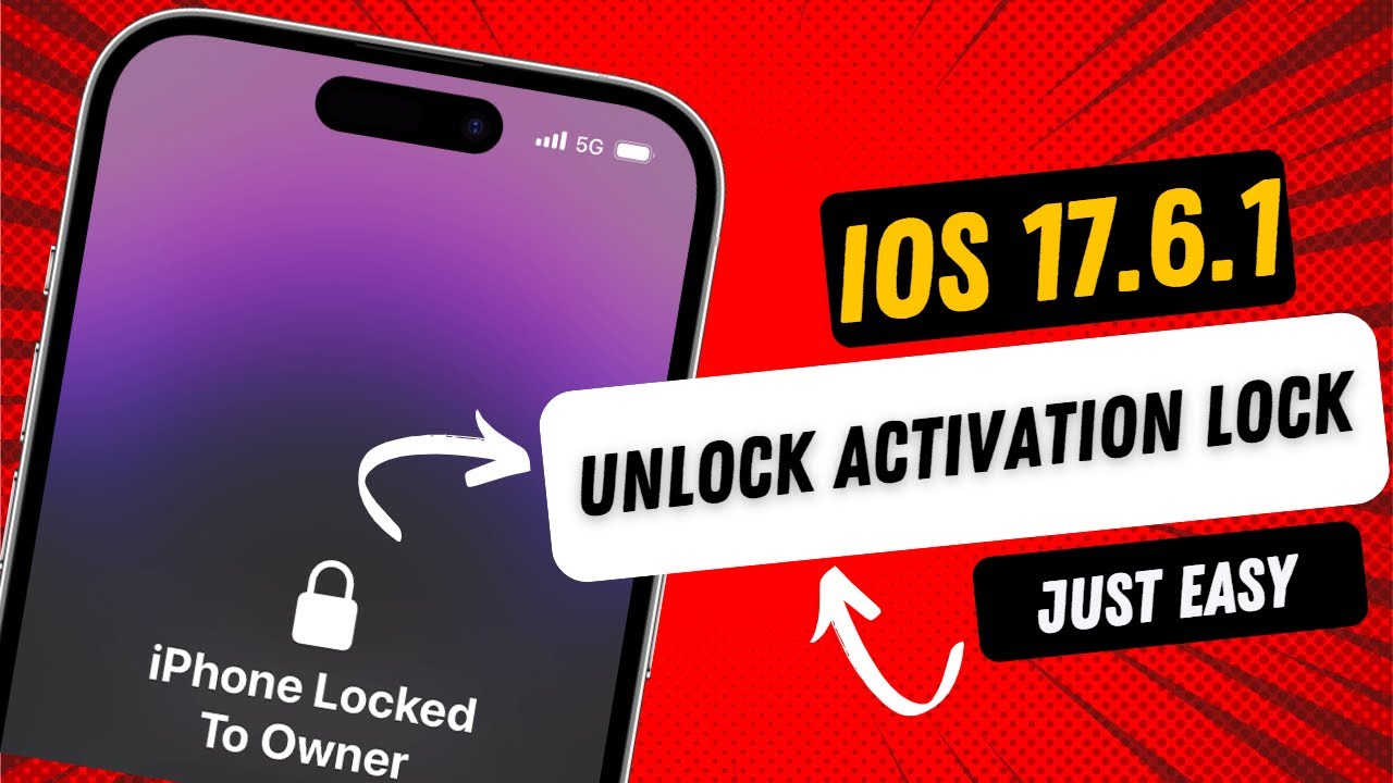 [ iOS 17.6.1 ] Permanent Unlock The Activation Lock on iPhone Locked To ...