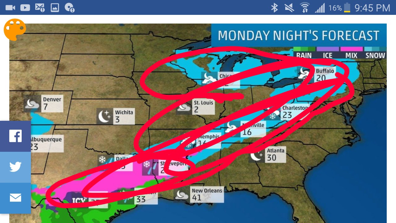 Snow Storm System Update (What To Expect) - YouTube