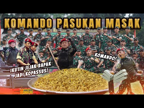 SEHARI MENJADI KOPASSUS, HAMPIR GAGAL MASAK BESAR!