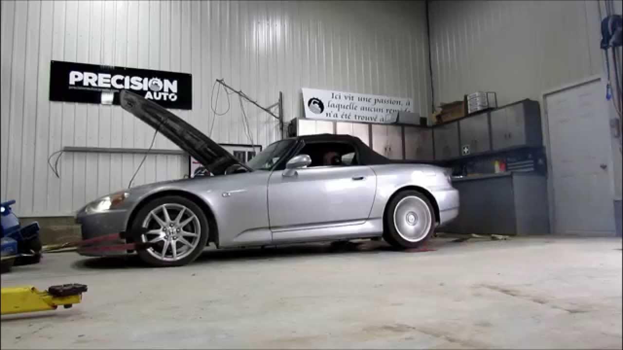 Precision Auto Canada S2000 Ap2 Kraftwerks Supercharged Dyno tuning - YouTube