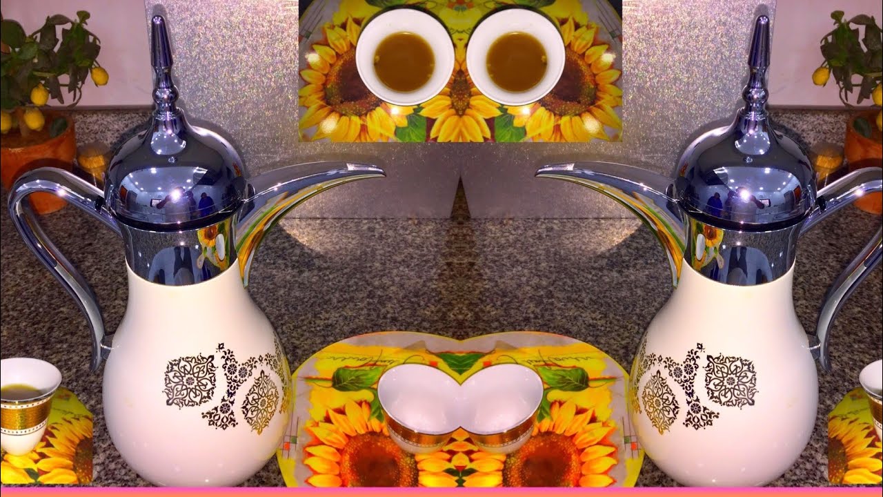 Secret of Arabic Coffee.How To Make Arabic Coffee Gahwa - YouTube