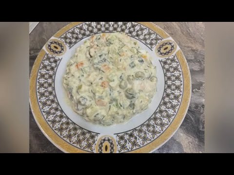 Paytaxt salatinin hazirlanmasi.stalicni salatinin hazirlanmasi