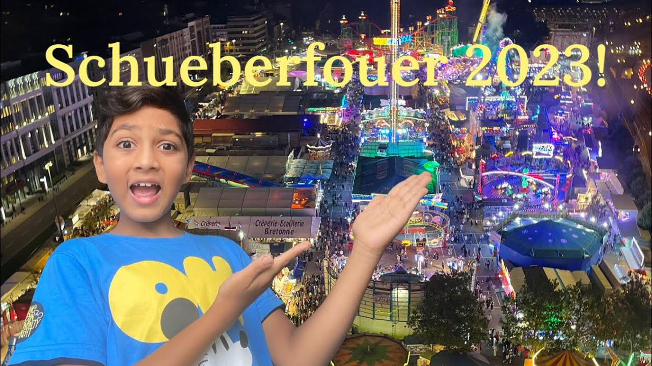 Fun at Schuberfouer 2023! (Luxembourg fair) - YouTube